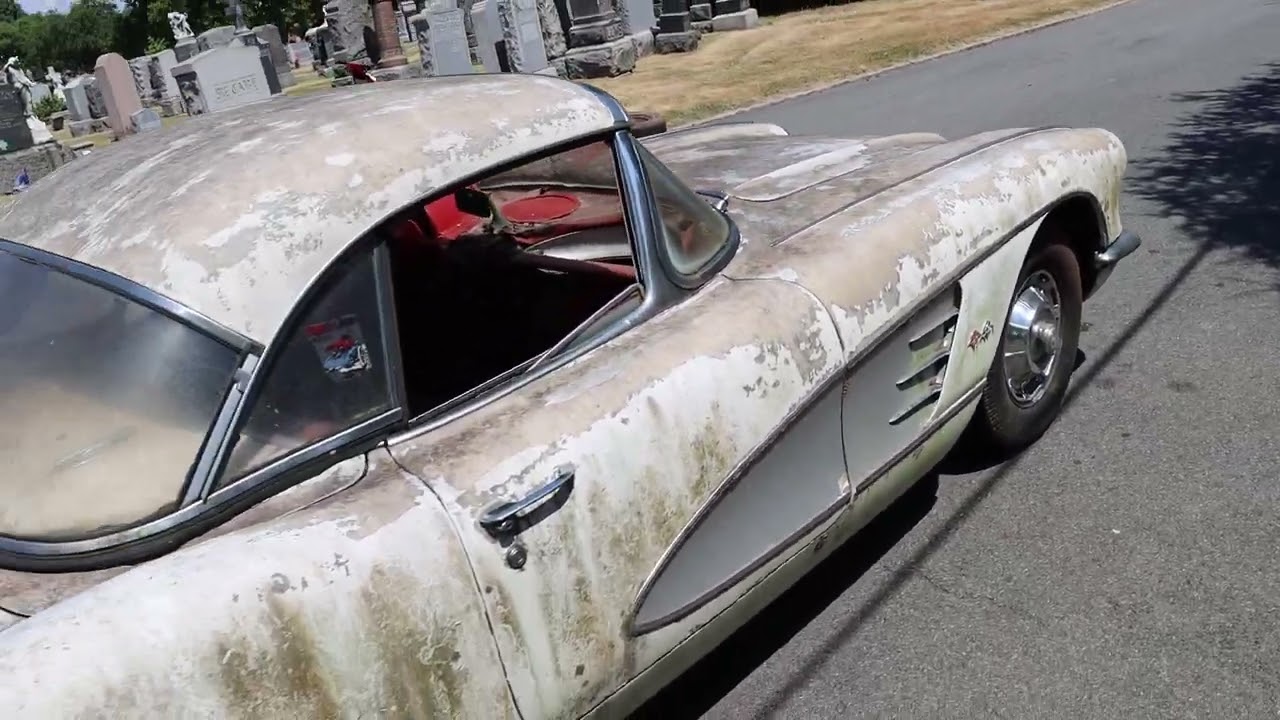 Original Barn-Find 1960 Chevrolet Corvette Factory Hardtop