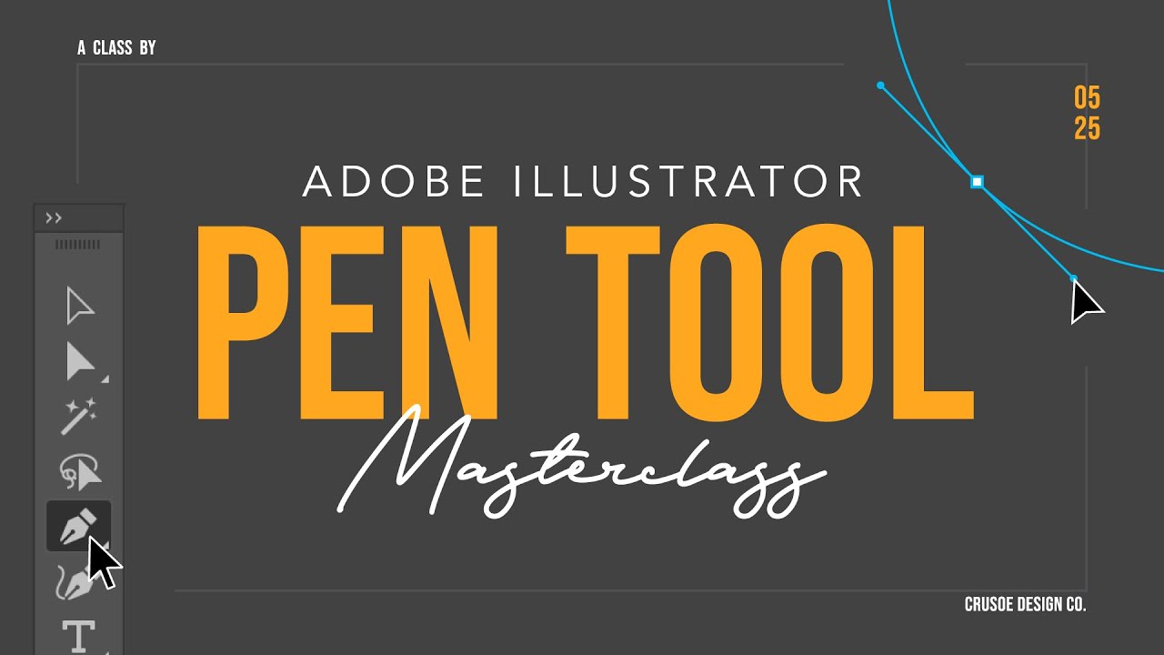 Skillshare Class Trailer: Pen Tool Masterclass: Design A Pin