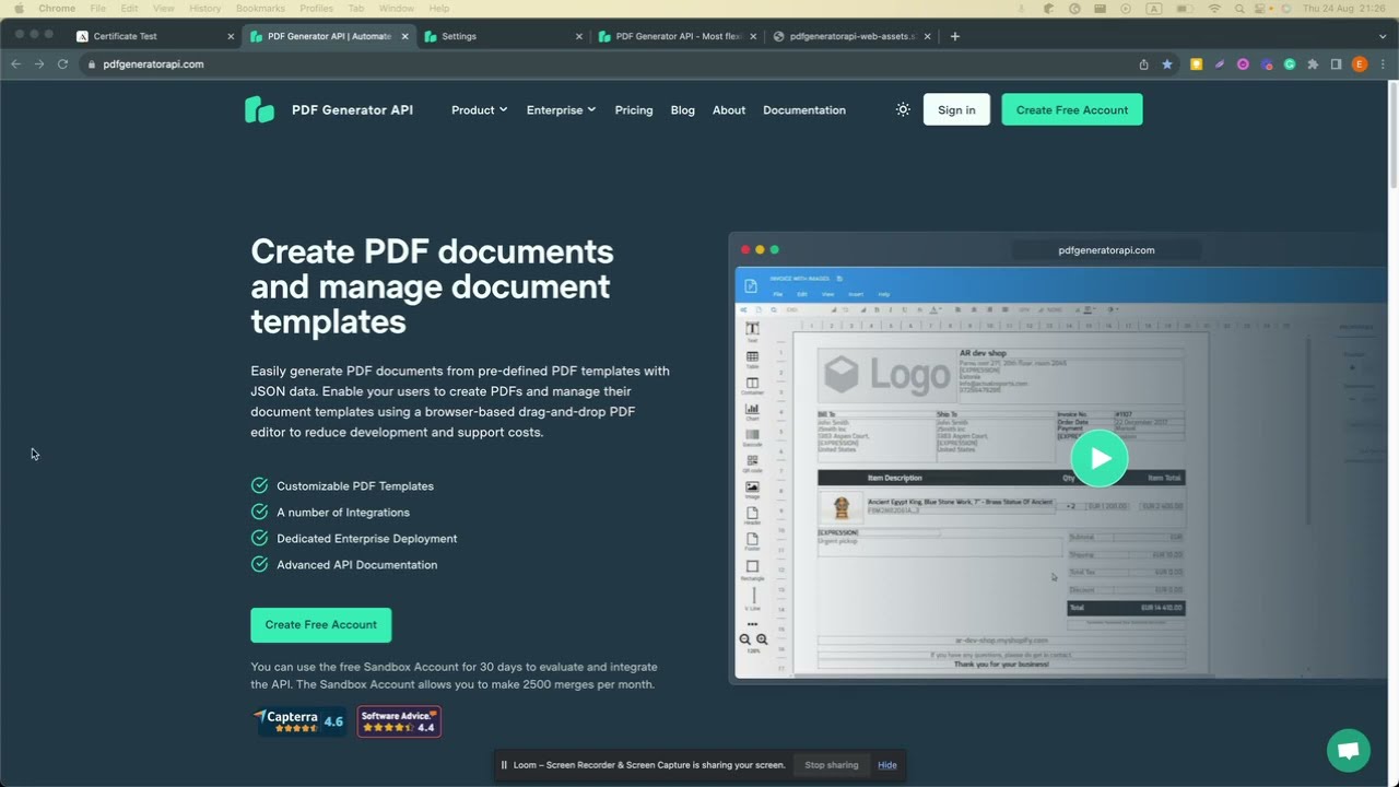 How to Generate PDF Files in Your Adalo App | Adalo plugin tutorial