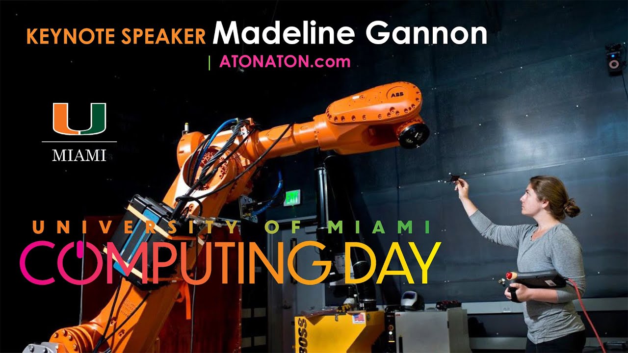 3rd Annual University of Miami COMPUTING DAY Keynote