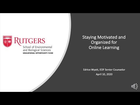 Rutgers SEBS Educational Opportunity Fund