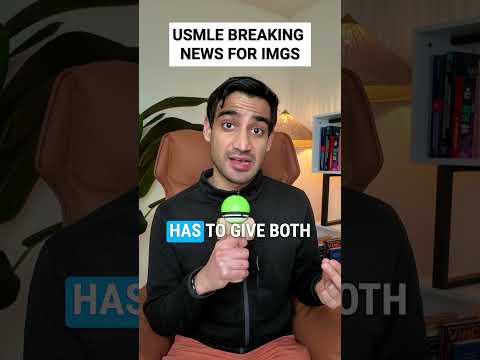 USMLE Breaking News: No Residency Required? The New Law Every IMG Must Know 🚨 #shorts #usmle #doctor