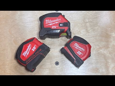 My top 3 recommendations of Milwaukee tape measures