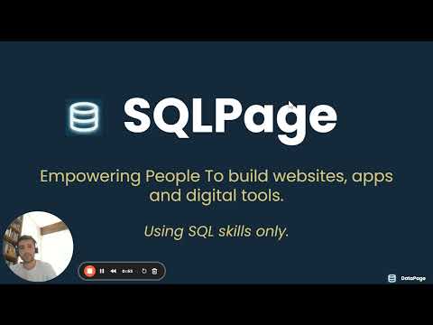 SQLPage Introduction (1)
