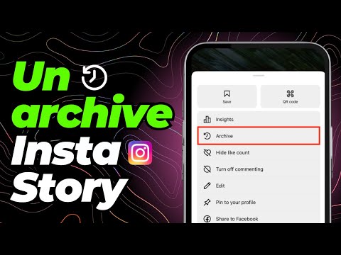 How To Unarchive A Story On Instagram | Unarchive Stories On Instagram