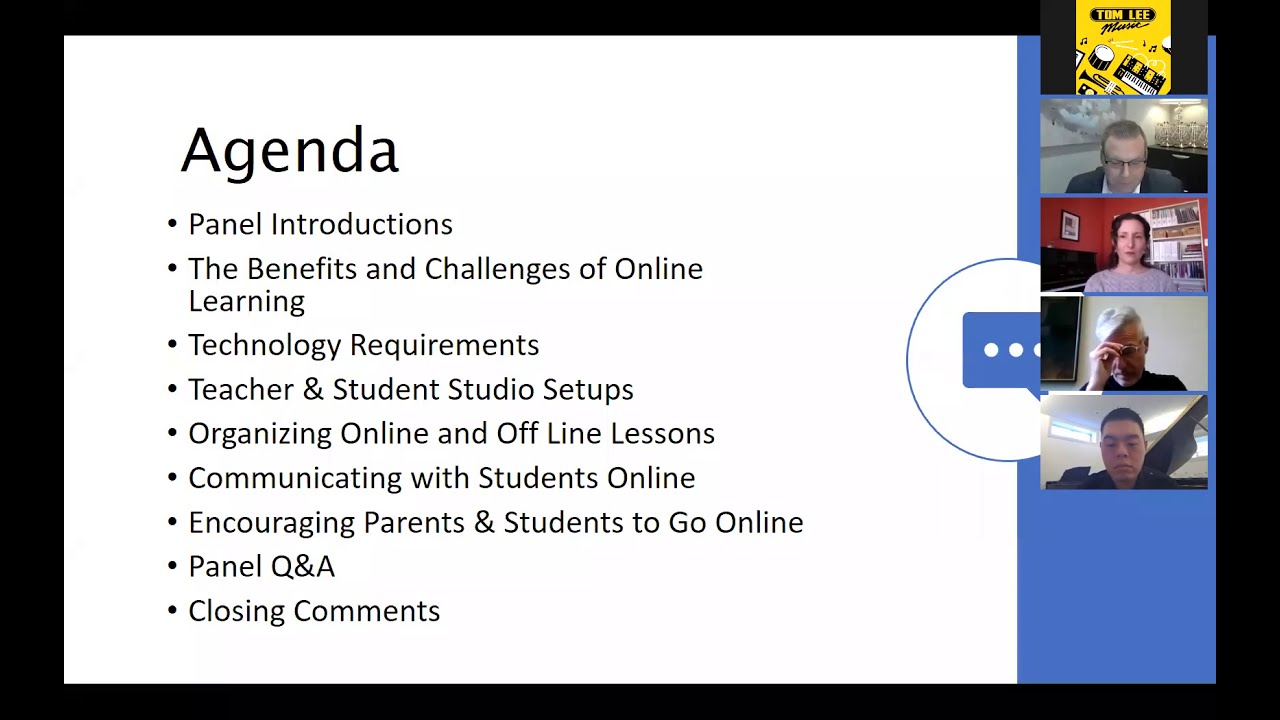 Webinar #1: Online Music Teaching