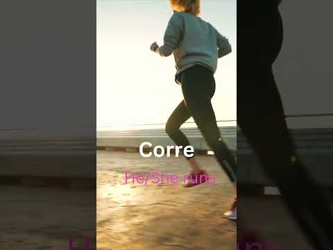 Spanish Verbs - “Correr” Conjugation