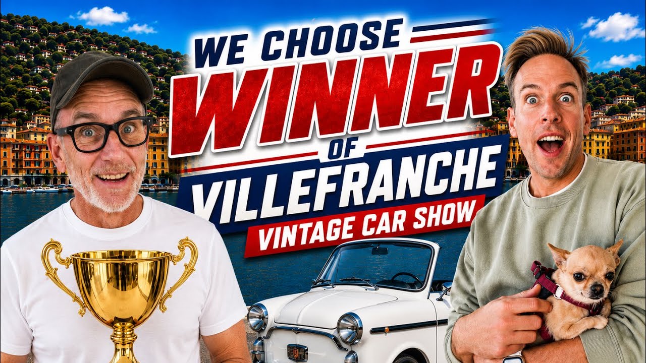 Villefranche Vintage Car Show 2026, The Rade Classique!🇫🇷🚙