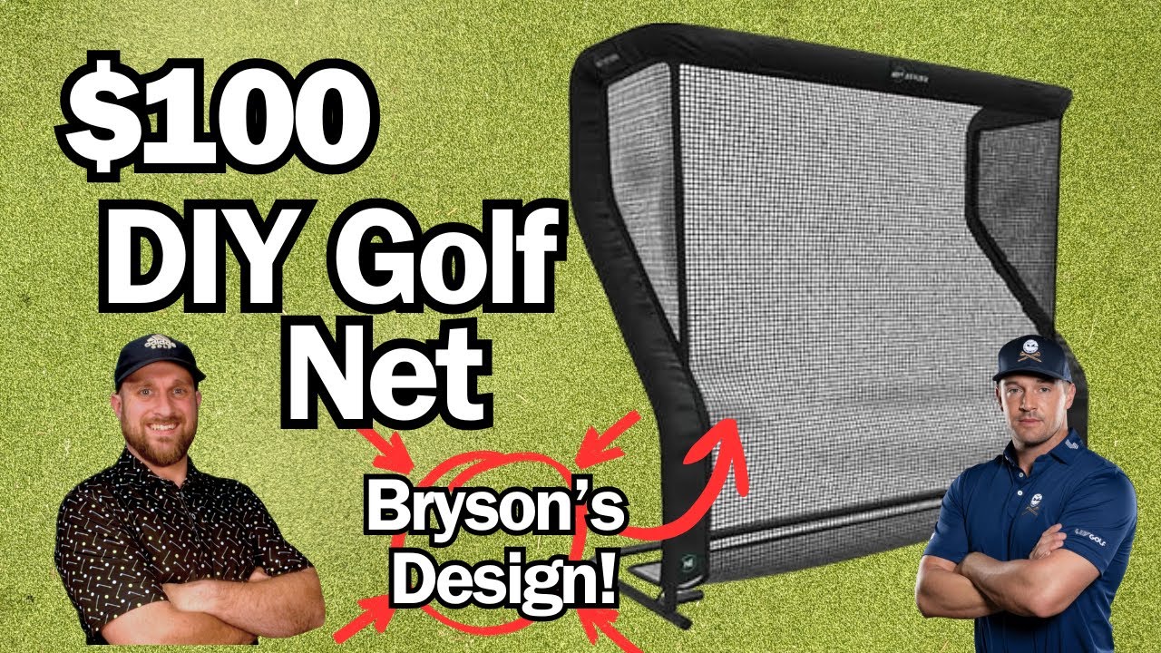I Built Bryson DeChambeau's $600 Golf Net for $100