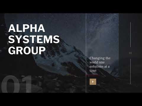 ALPHA SYSTEMS GROUP