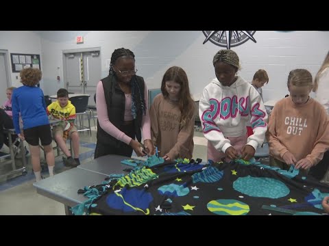 Saco Middle School students take part in 'Kindness Day'