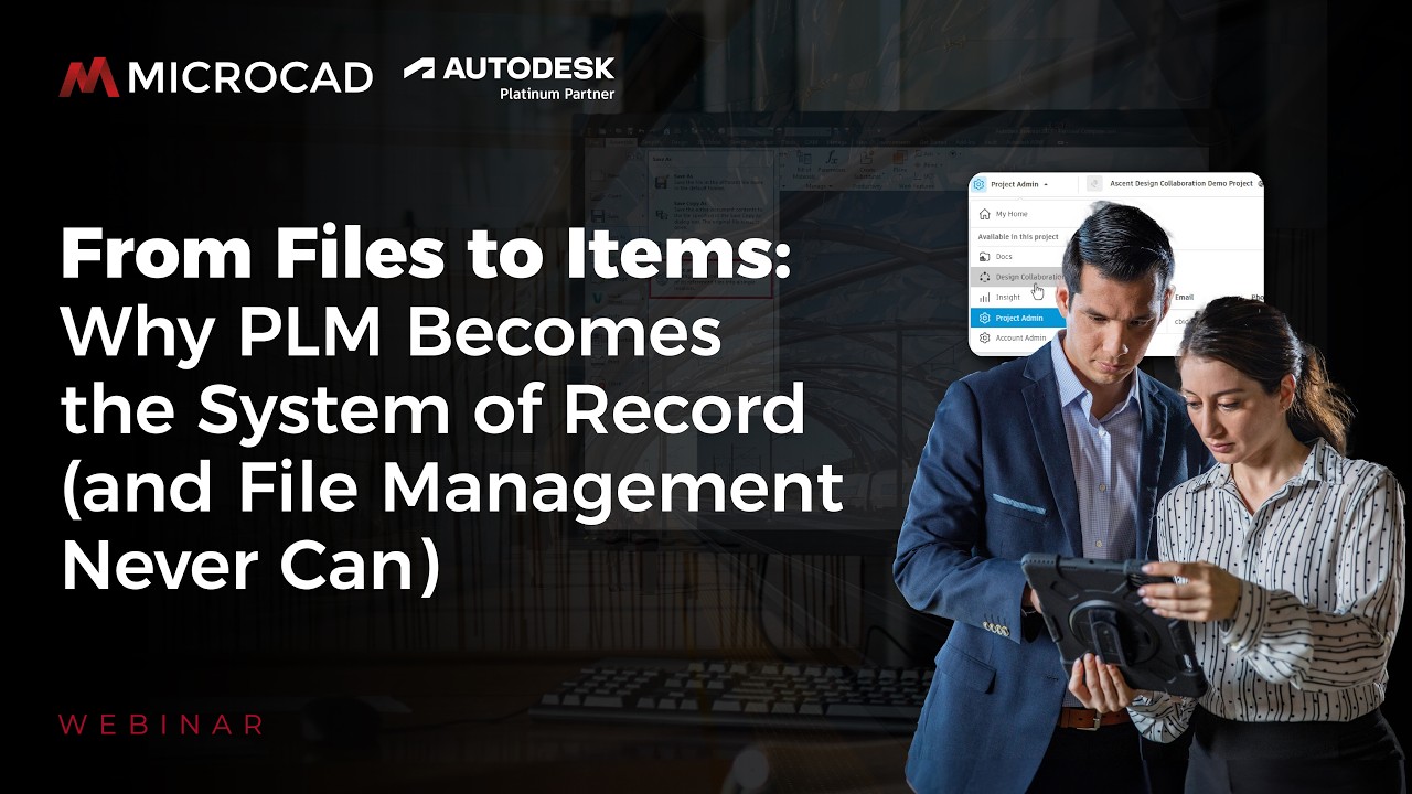 From Files to Items: Why PLM Becomes the System of Record (and File Management Never Can)