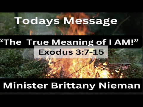 "The meaning of I AM!" by Min Brittany Nieman