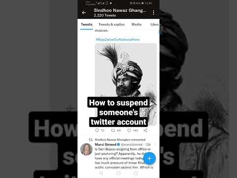 how to suspend someone's twitter account How Report Twitter Account