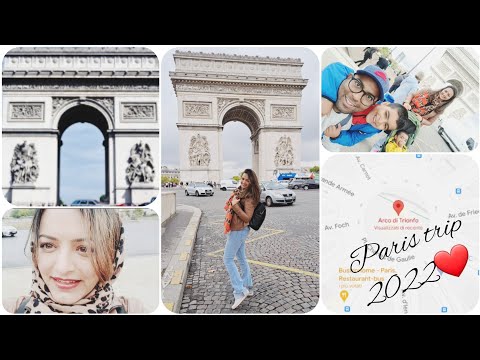 How to reach Arc de Triomphe from Paris Beauvais Tillé Airport TRAVEL vlog epidode2 Italy to paris✈️