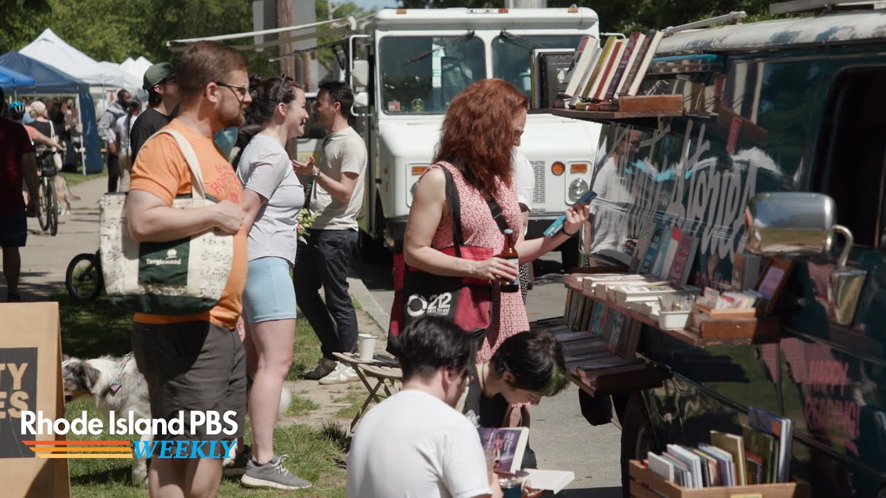 RI couple transforms van into bookmobile | Rhode Island PBS Weekly