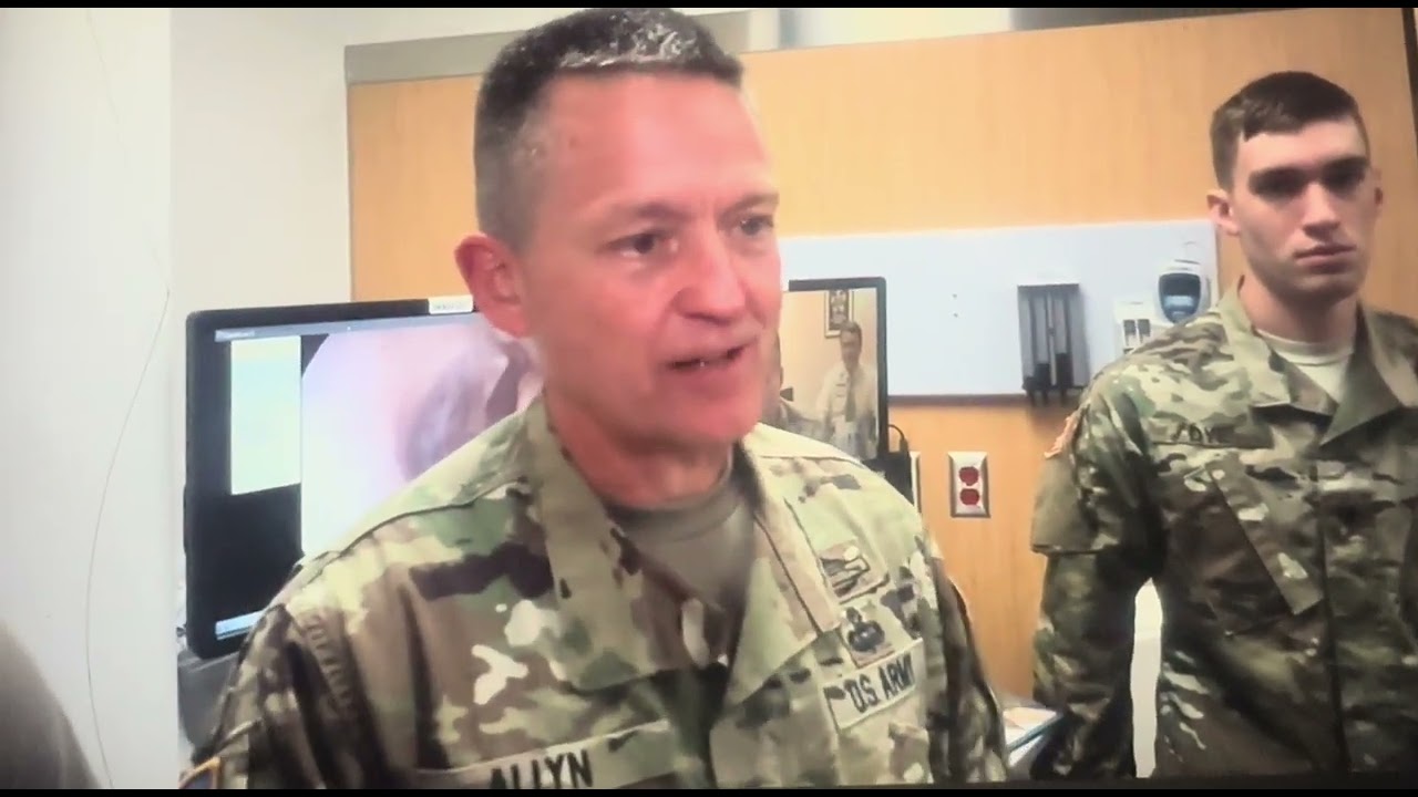 Real general Daniel Allyn talks