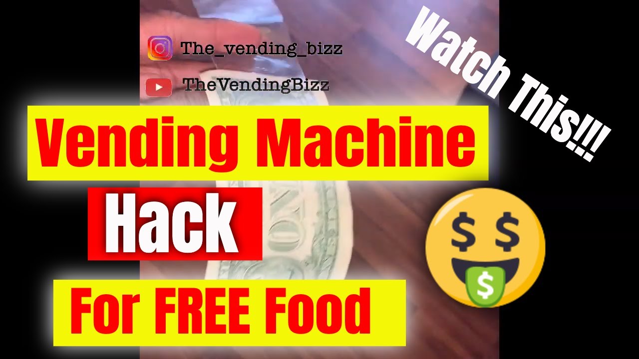 Does TAPE On A Dollar Hack Work In A Vending Machine???