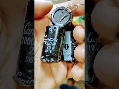 heavy capacitor viral video 10000uf 25 volt capacitor polarized capacitor