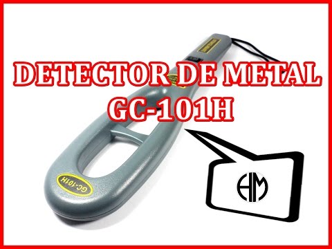 DETECTOR DE METAL GC 101H - HM