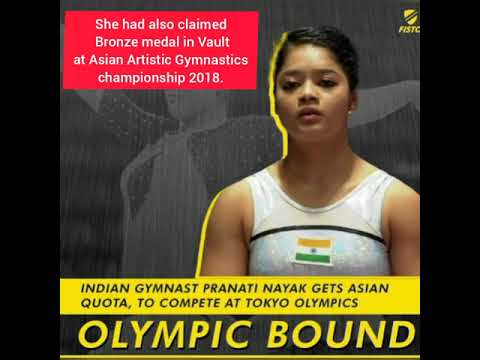 Pranati Nayak gymnast : pranati nayak/Pranati Nayak Olympic qualification #short #Tokyo_Olympics
