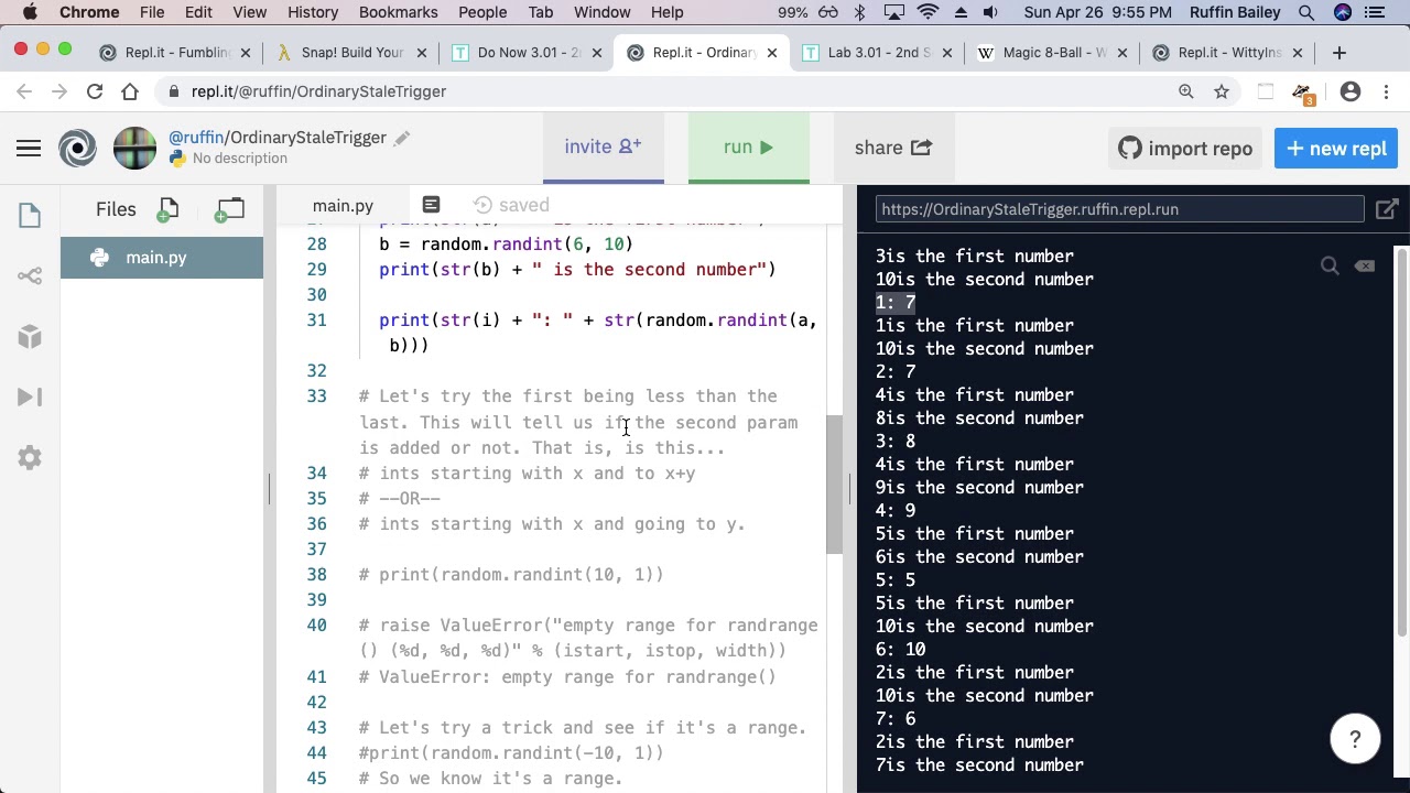 TEALS Python 3.01 (and some 3.02) -- Python Functions