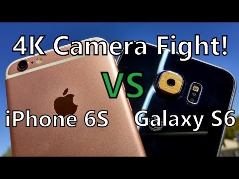 iPhone 6S vs Galaxy S6: UHD Camera Showdown! Best 4K Video? You Decide!