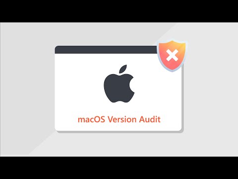 MacOs Security Update - Find and List all macOS devices and their software versions on your network