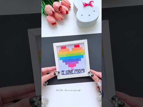 Happy Mother's Day craft #shorts #tonniartandcraft #diy #love #art #craft