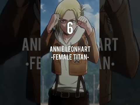 All 9 Titan Shifters Ranked(Attack On Titan) | #shorts #anime