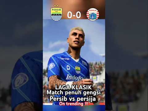 Moments laga klasik Persib vs Persija on trending #remix #persib #shorts #elclasico