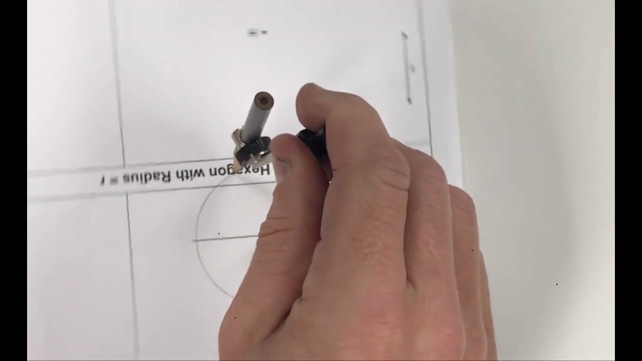 Create a Parallel Line Though a Given Point (Rhombus method)