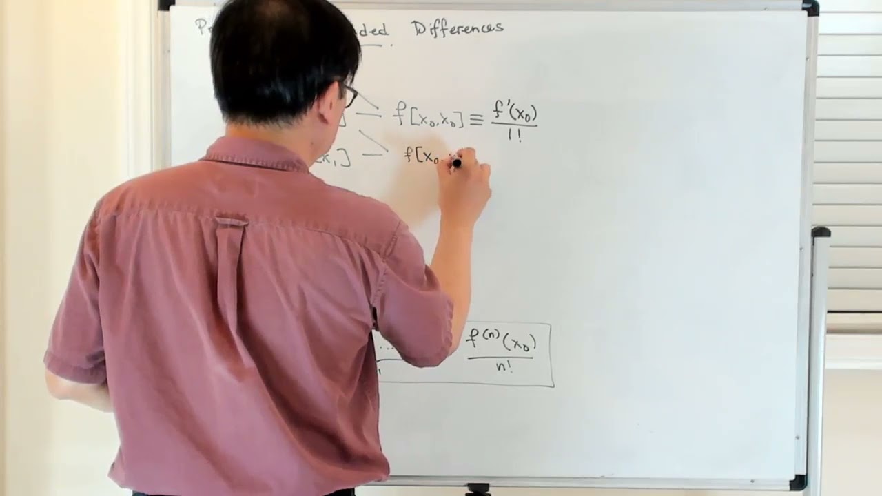 Properties of divided differences