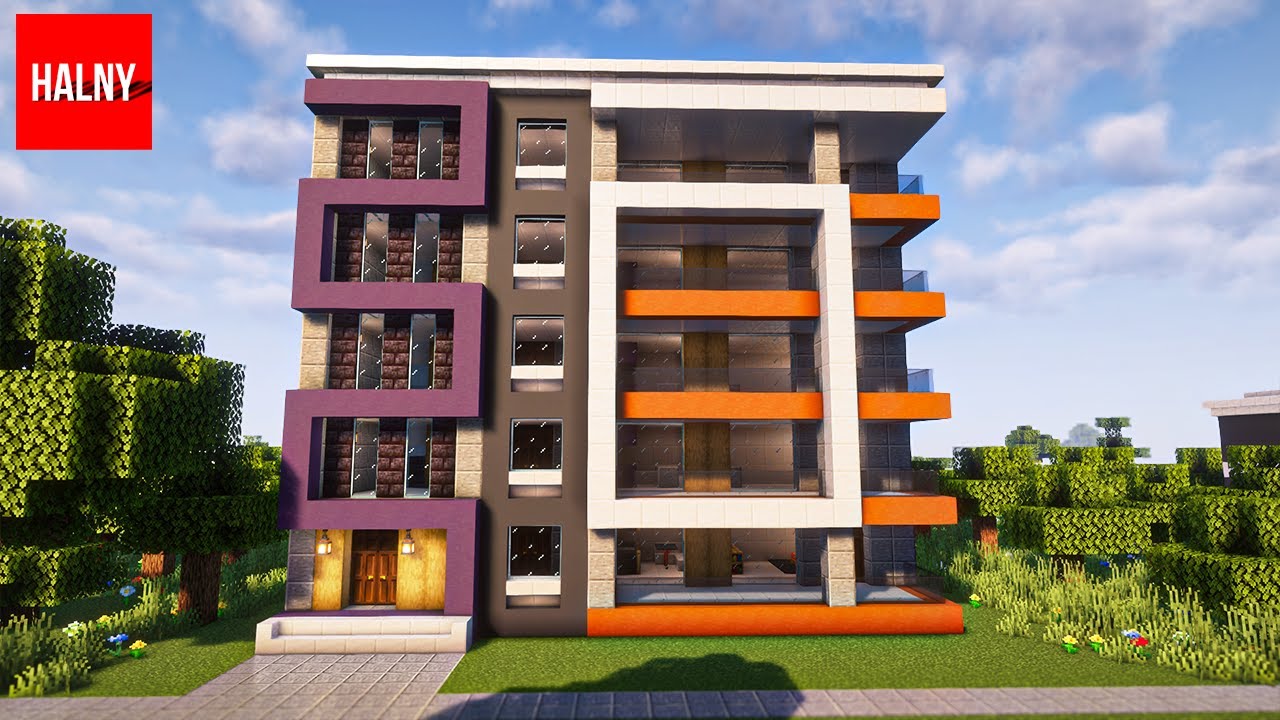 How to build an apartment building in Minecraft - Minecraft Builders