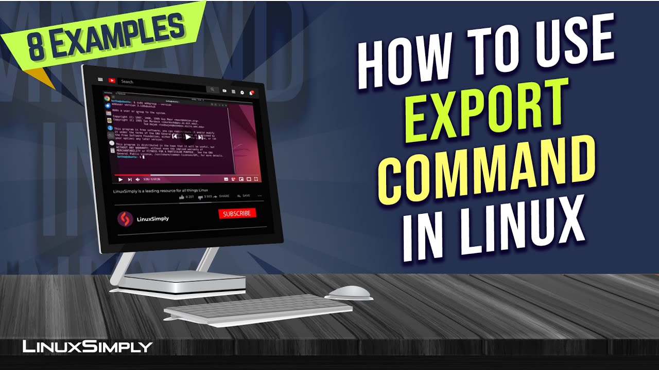 How to Use “export” Command in Linux [8 Practical Examples] | LinuxSimply