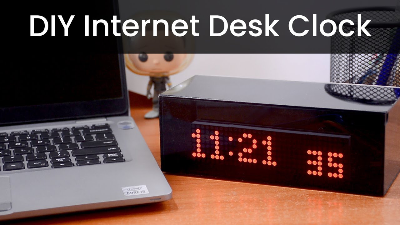 Internet Desk Clock with ESP8266 - Without RTC