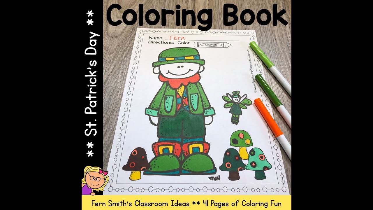 St. Patrick's Day Coloring Pages - 41 Pages of St. Patrick’s Day Coloring Fun
