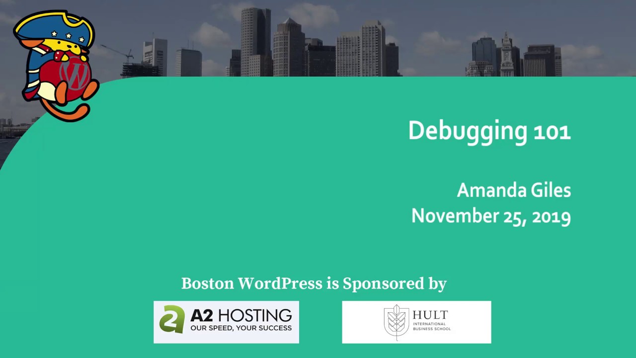 201911 Debugging 101