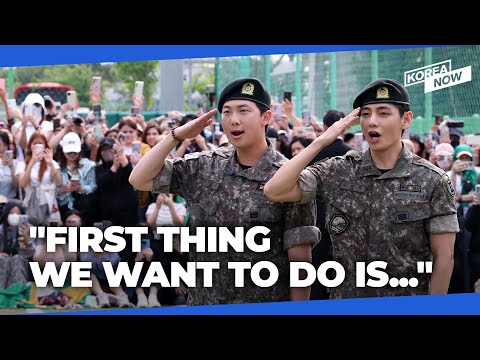 [ENG SUB] BTS RM, V upbeat about returning to fans