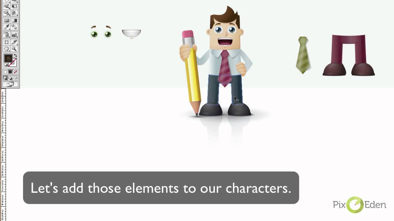 Business Man Vector Characters - PIXEDEN