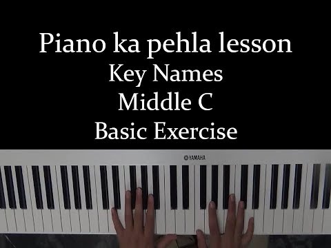 Learn Piano and Keyboard The basics Lesson 1 Knowing the Piano Urdu/Hindi