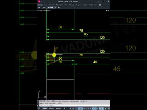 Lệnh Qdim rất hay trong AutoCAD