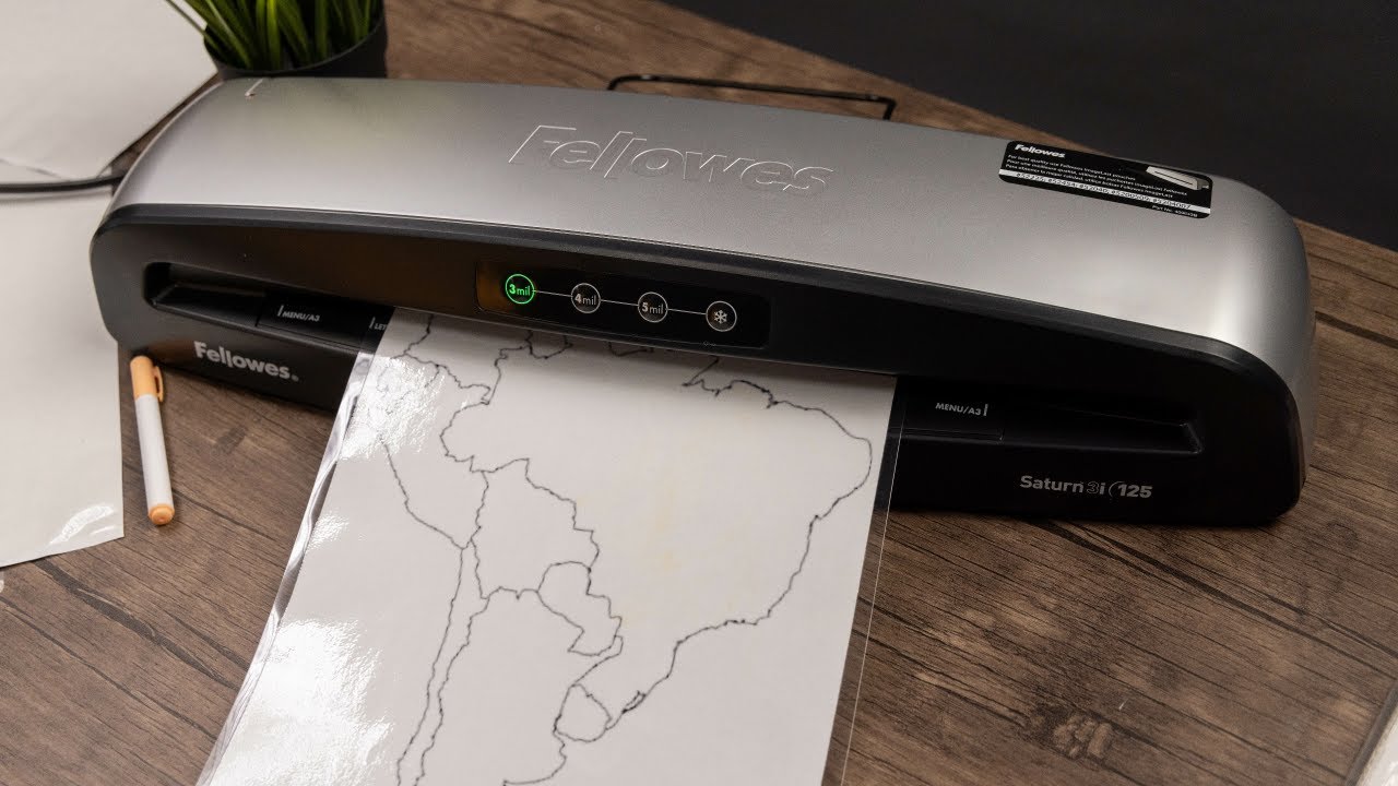 How to use a laminating  machine |  Fellows Saturn 3i 125 | Reveiw