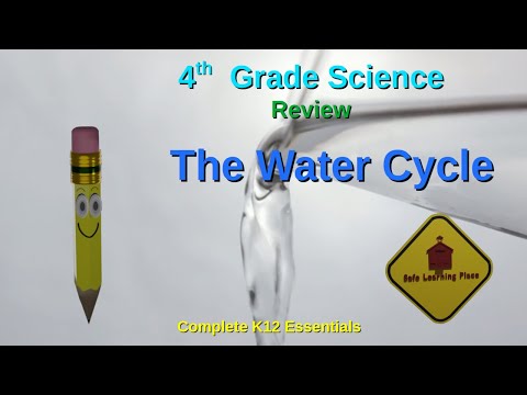 4th Grade Science Review - The Water Cycle - precipitation, collection, evaporation and condensation