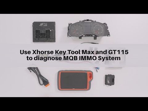 GODIAG GT115 + Xhorse Key Tool PLUS: Diagnose MQB IMMO System