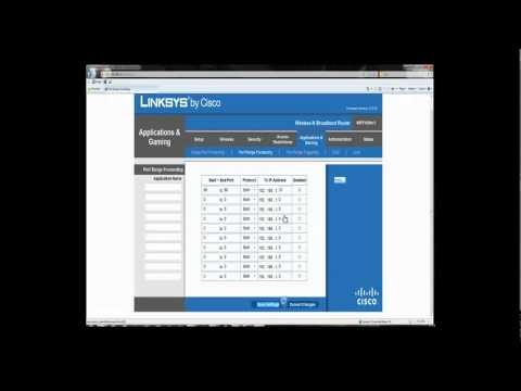 Linksys Port Forwarding