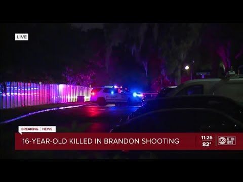 Sheriff confirms teen dead after shooting in Brandon