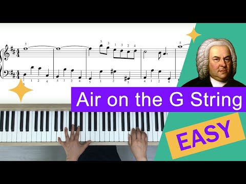 Air on the G String | Easy Piano Songs for Beginners