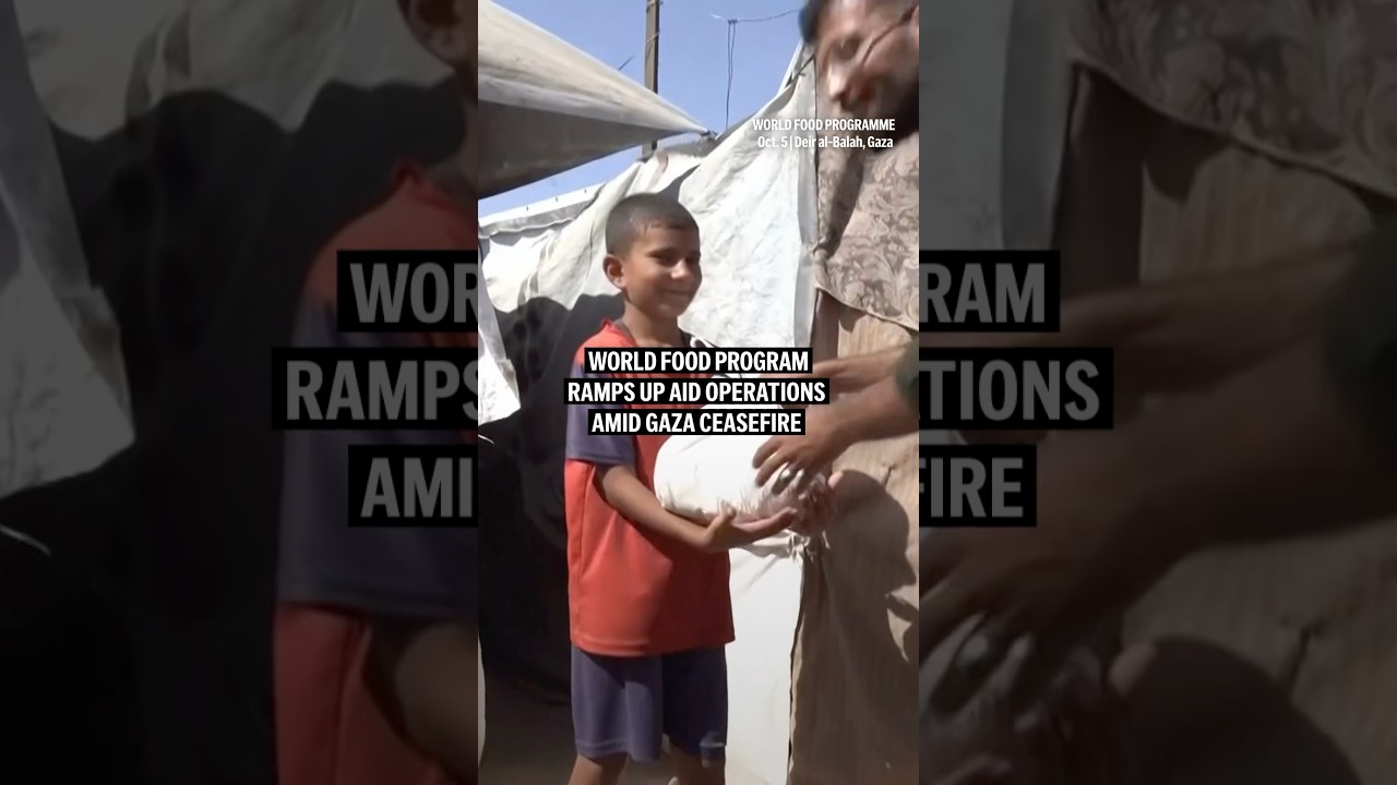 World Food Program ramps up aid operations amid Gaza ceasefire