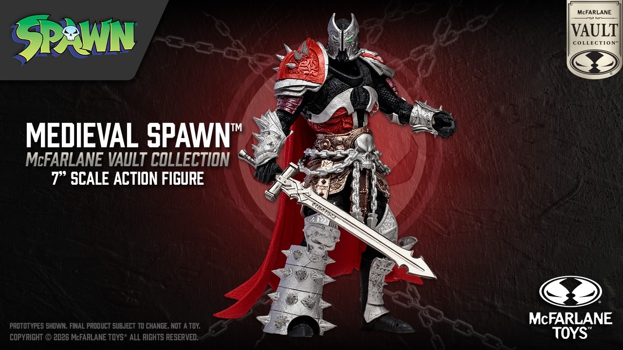 NEW Spawn™ Medieval Spawn™ McFarlane Vault Collection 7